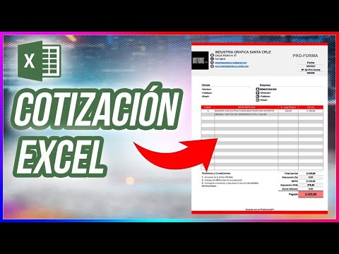 Formato de cotización o Pro-forma | Plantilla en Excel. Descarga Gratis! 👥- FREE QUOTE TEMPLATE