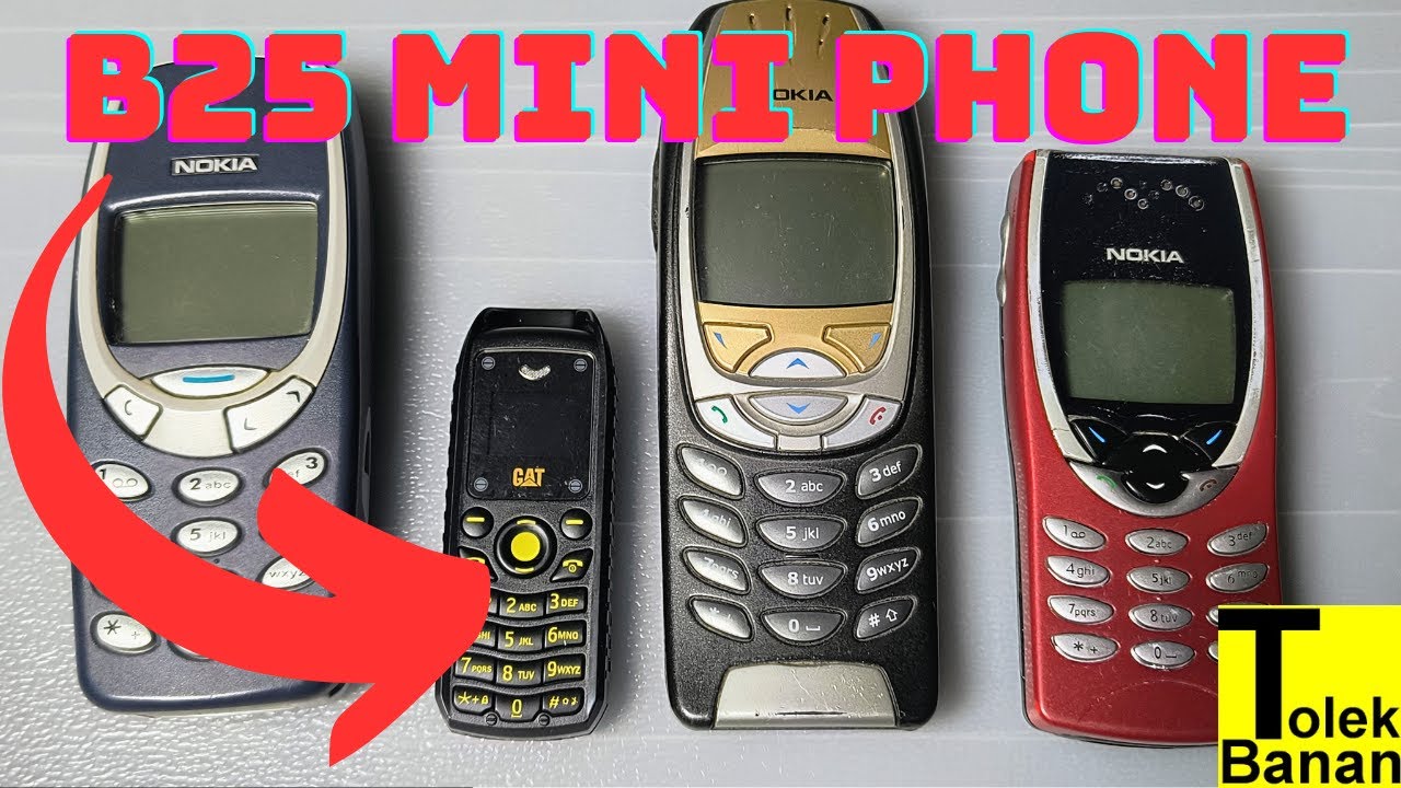 B25 Mini cell phone Made in China - Miniaturowy Telefon - YouTube