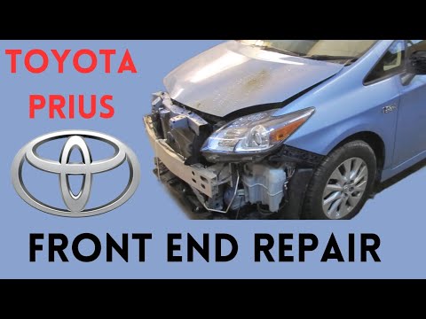 Toyota Prius Front End Repair | Auto body Repair | Auto body Works ...