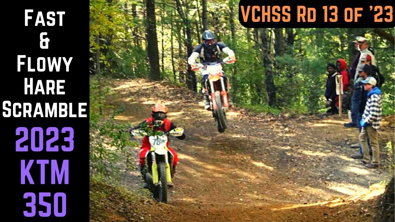 Rattlesnake Hare Scramble | '23 KTM 350 XC-F | VCHSS Rd 13 of '22 - YouTube