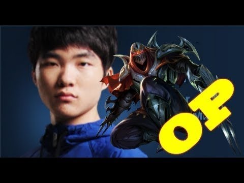 BEST Zed Play ever - SKT T1 Faker vs KT Ryu - Zed Vs. Zed - League of Legends - YouTube