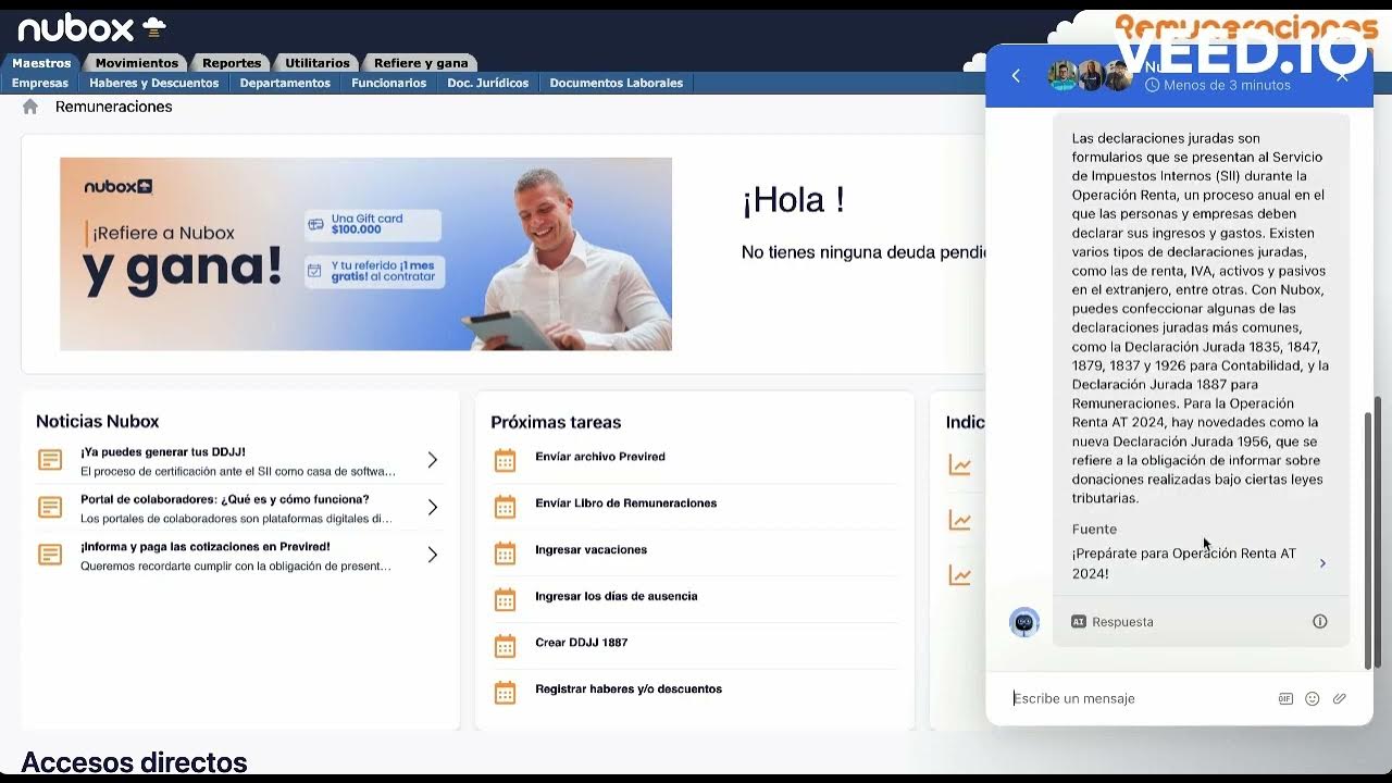 ¿Cómo conectarse por videollamada? | Nubox - YouTube