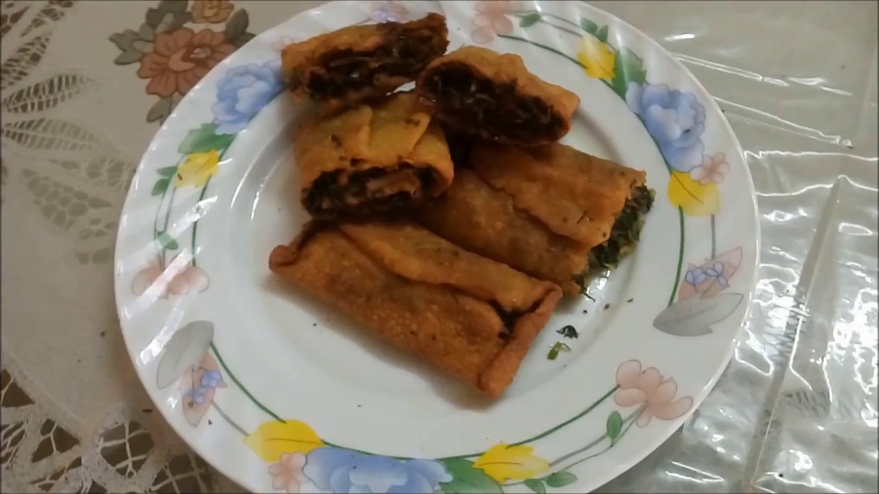 Nagpur Special Pudachi Vadi (Kothimbir Vadi) Sambar wadi - YouTube