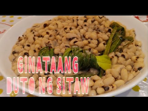 GINATAANG BUTO NG SITAW NA MAY TANGLAD ||DELL23 PALOMAR VLOGS - YouTube