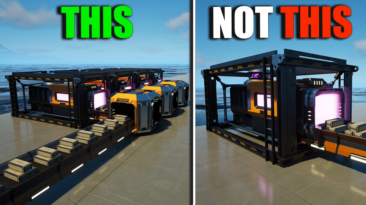 How To Use Dimensional Depots Satisfactory 1.0 - YouTube