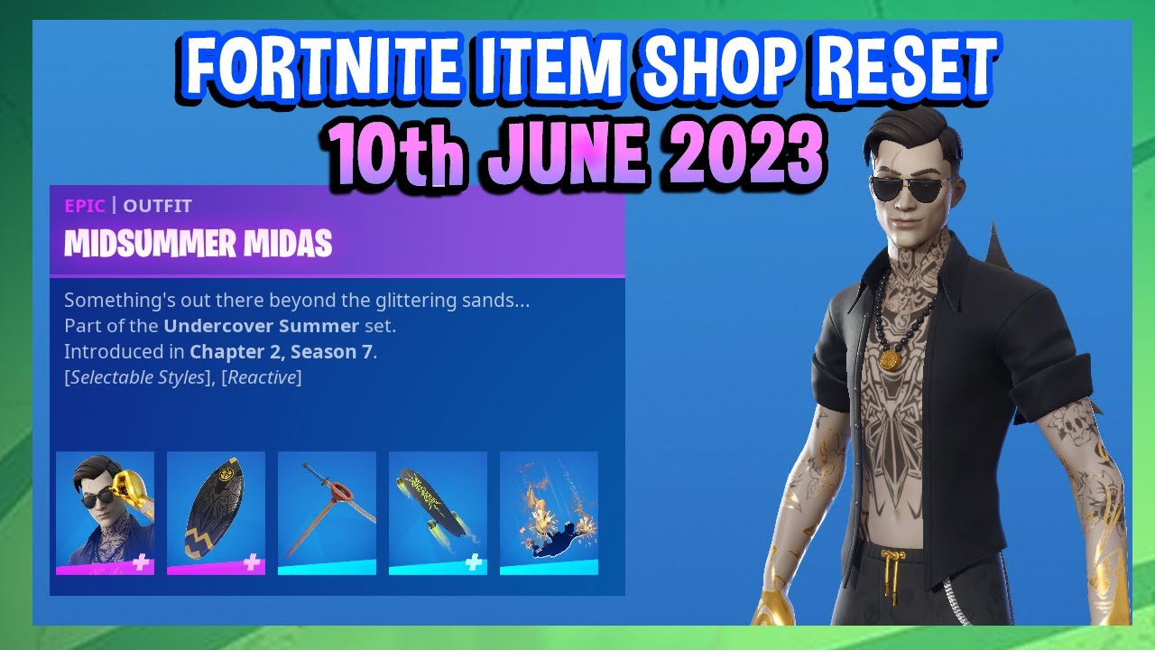 *NEW* TOP5GAMING'S LOCKER BUNDLE! (Fortnite Item Shop Reset 10th June ...