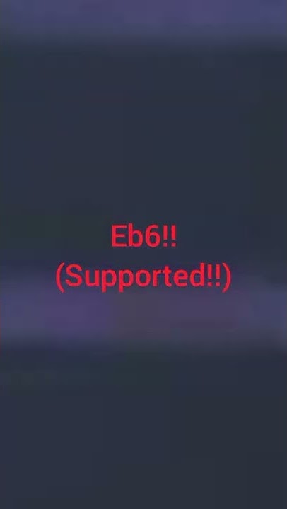 Ernie Zakri Supported Eb6!! - YouTube