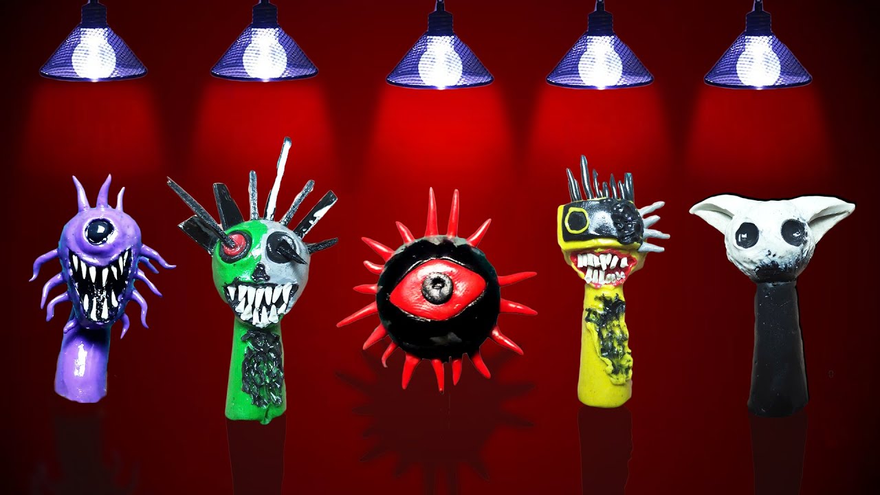 Make SPUNKI PHASE 6 Incredibox Characters with CLAY part 2! - YouTube