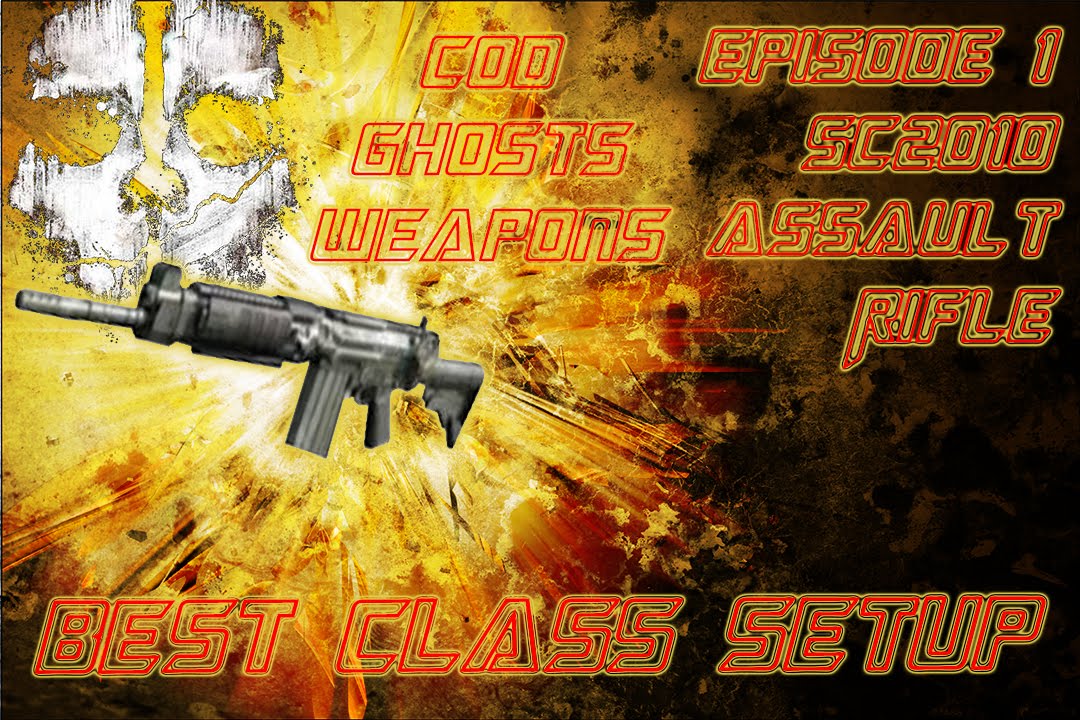 COD Ghosts Weapons Episode 1 (SC2010 AR Best Class) - YouTube