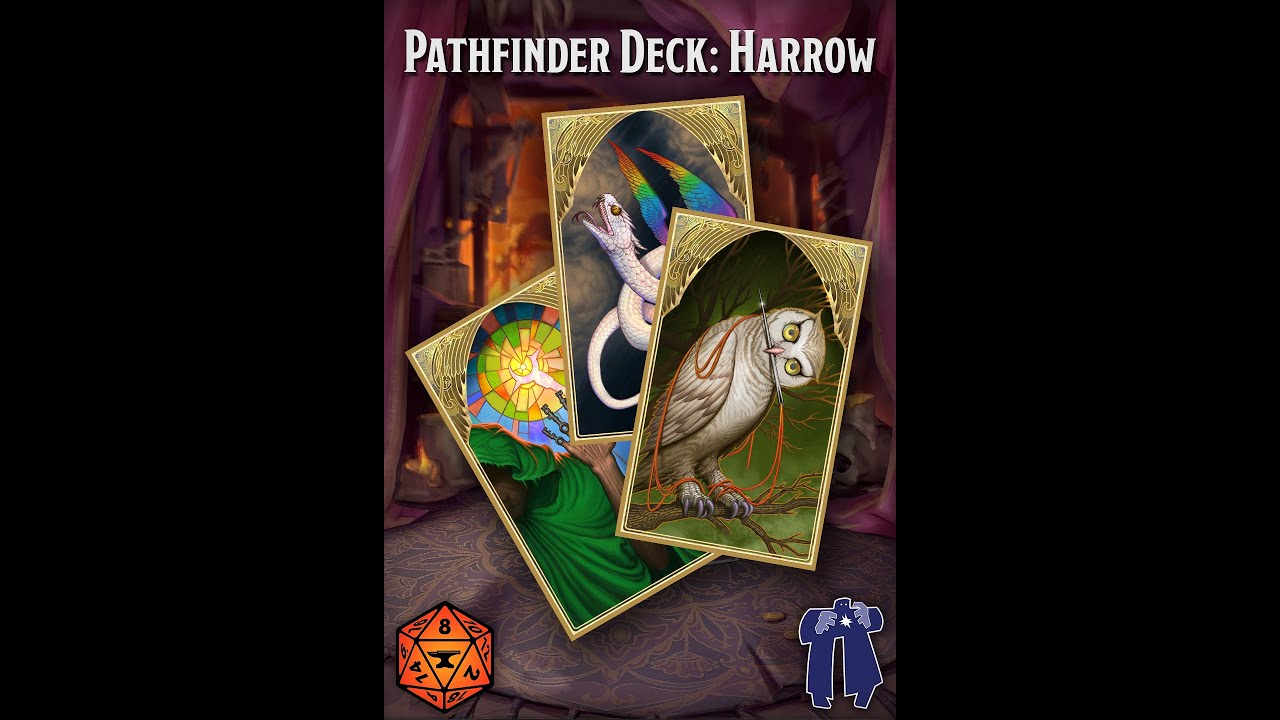 【薩斯】FVTT 模組 開拓者：哈羅牌（Pathfinder: Harrow Deck） - YouTube