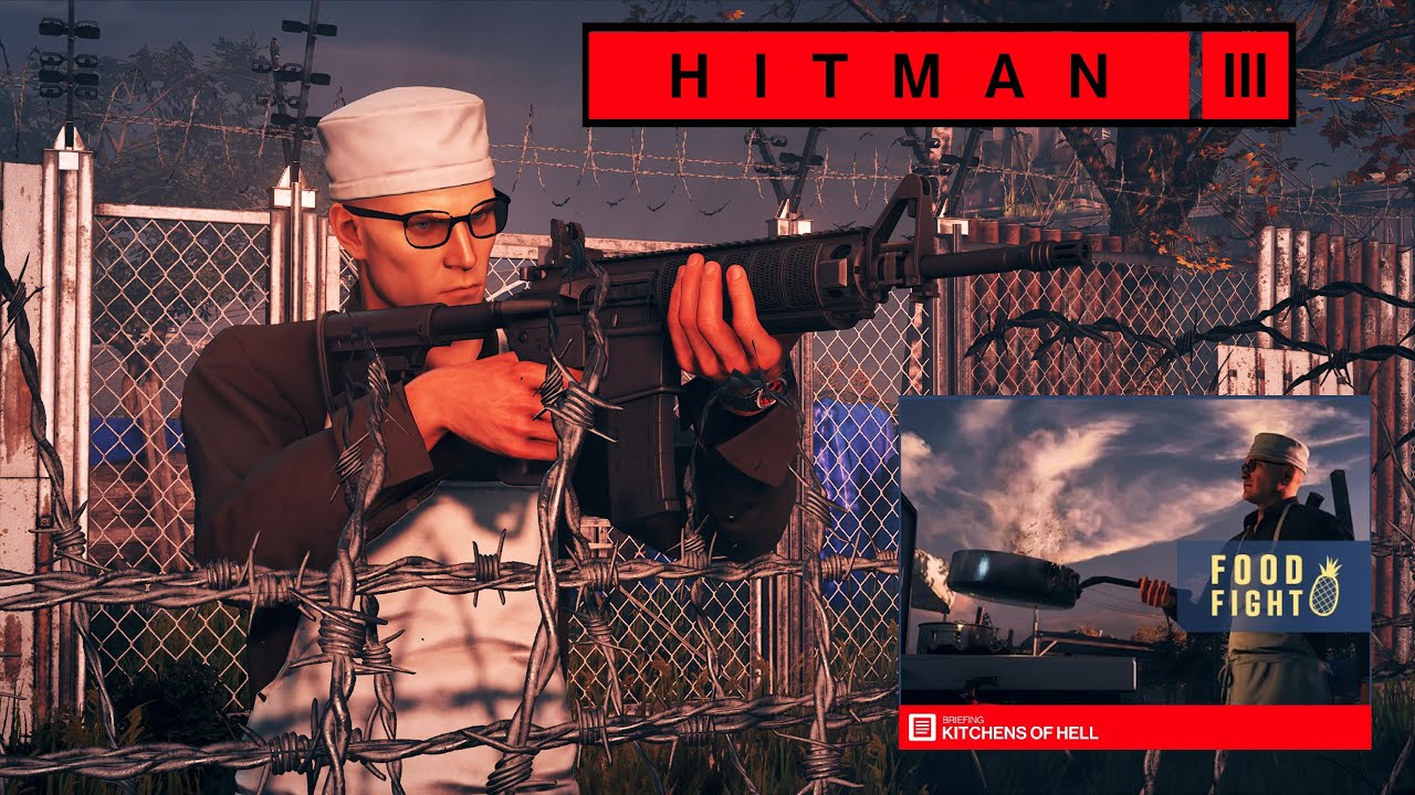 HITMAN 3 - KITCHENS OF HELL - ASSASSIN SILENCIEUX CONTRAT À LA UNE ...