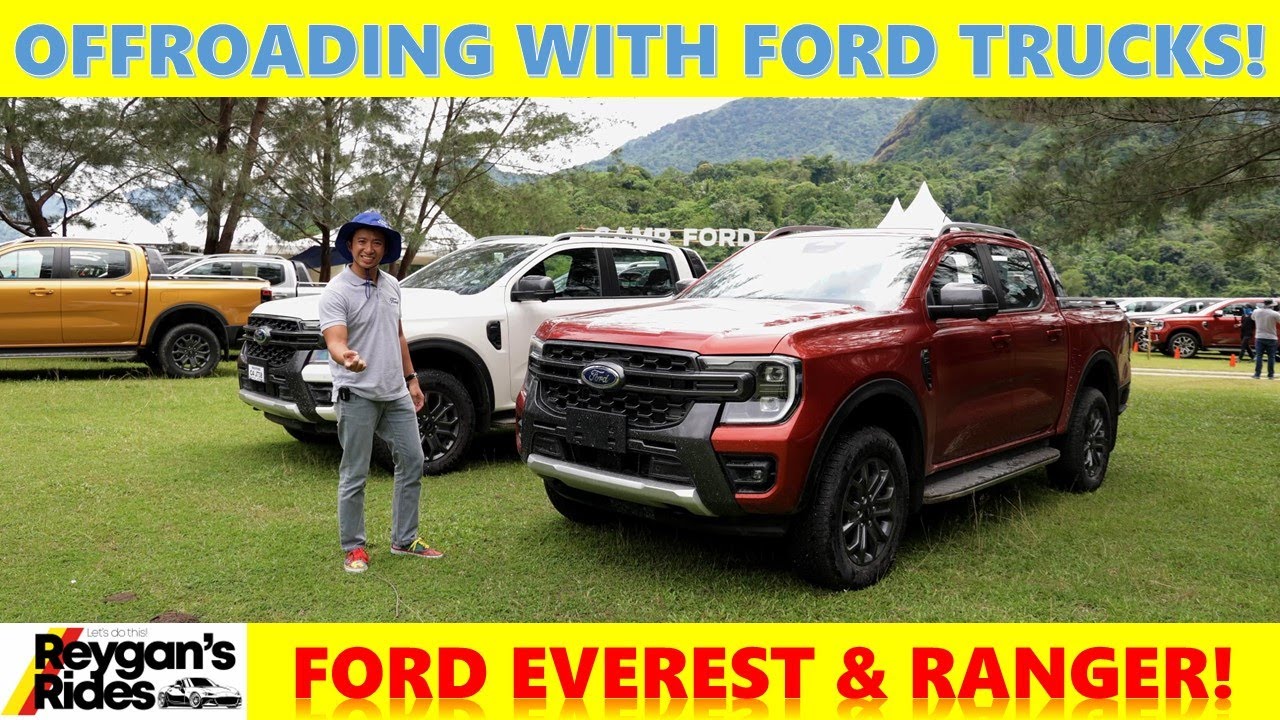 Ford Everest and Ford Ranger Offroad Drive Experience! [Media Drive ...