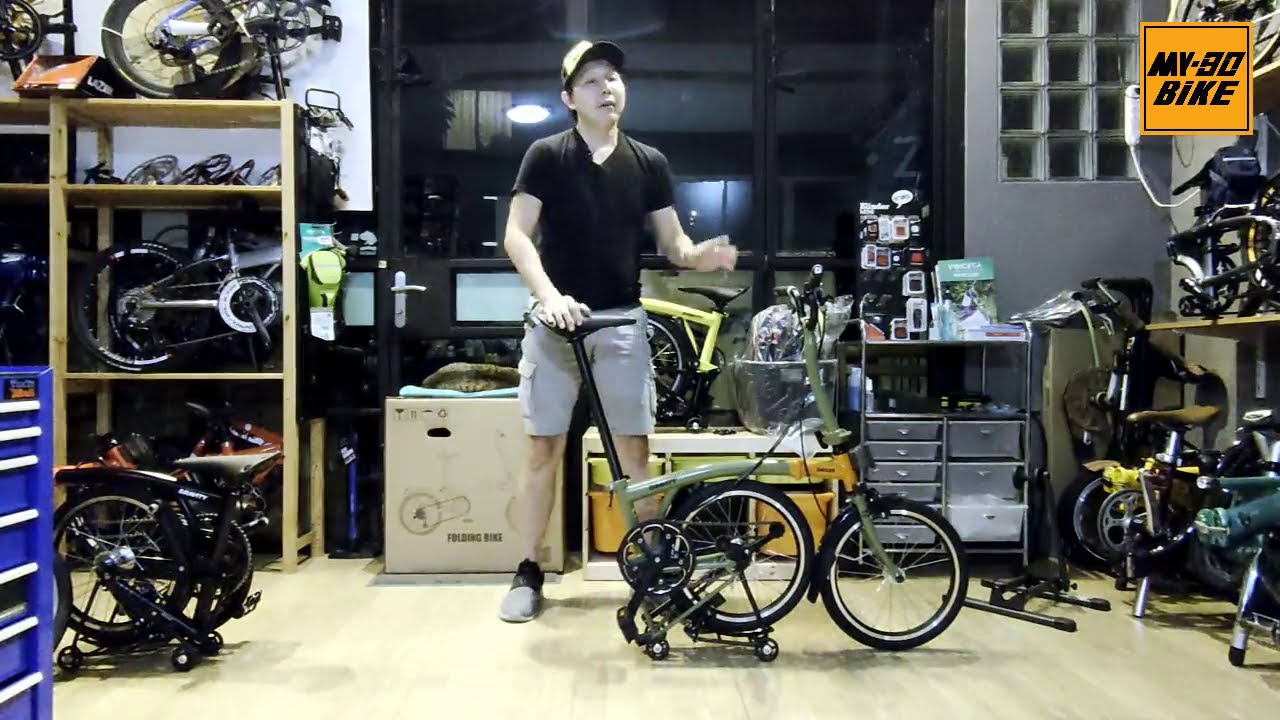 Review จักรยานพับได้ Backer Gravity | MY 80 BiKE - YouTube
