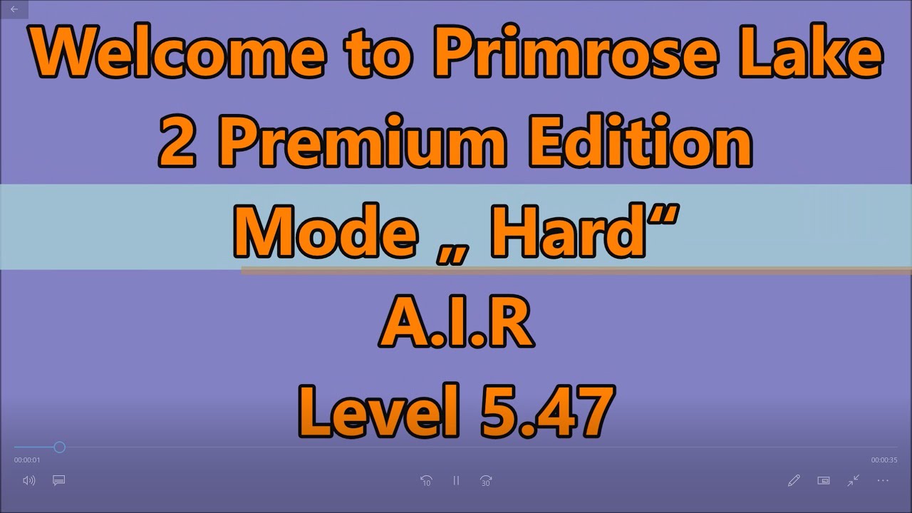 Welcome to Primrose Lake 2 A.I.R. Level 47 - YouTube