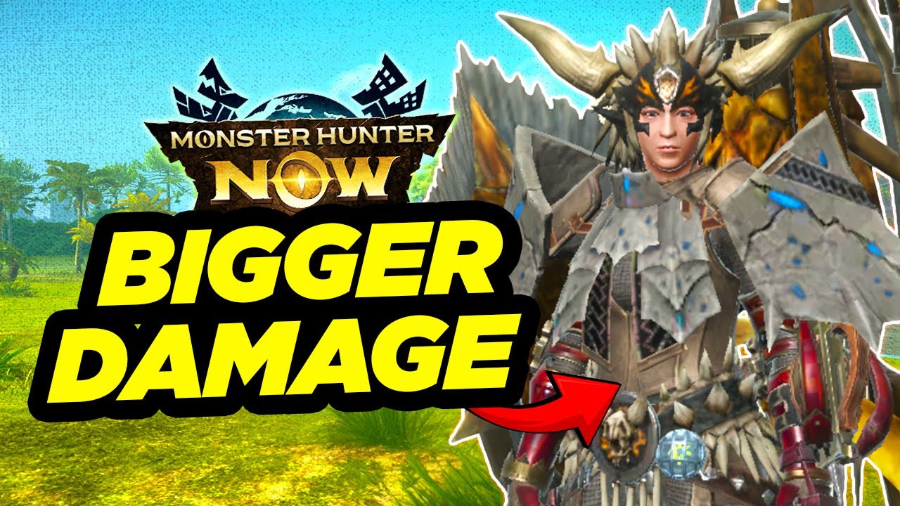Get BIGGER DAMAGE With This BUILD! | Monster Hunter Now - YouTube