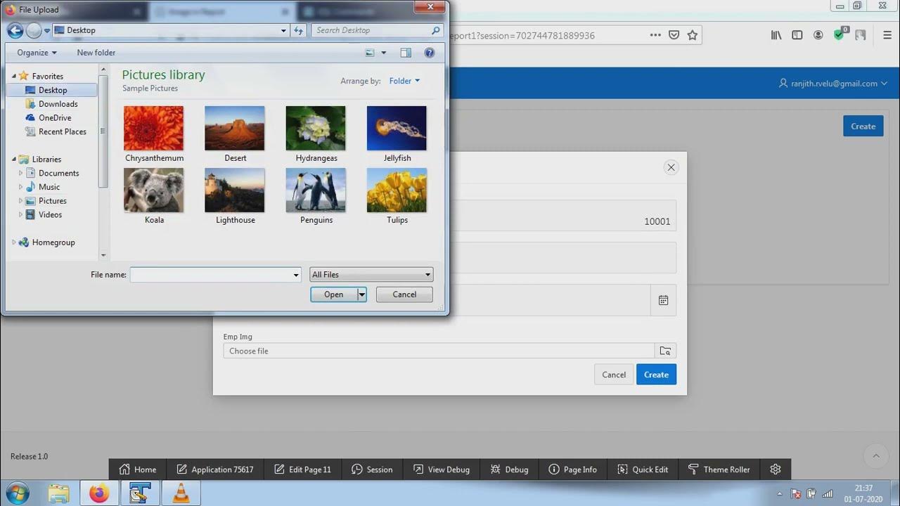 Oracle Apex Image in Interactive Report - YouTube
