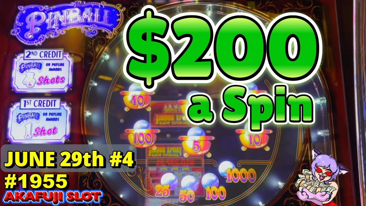 Huge Jackpot🤩 Triple Double Diamond, $100 Pinball & Top Dollar Max $200 ...