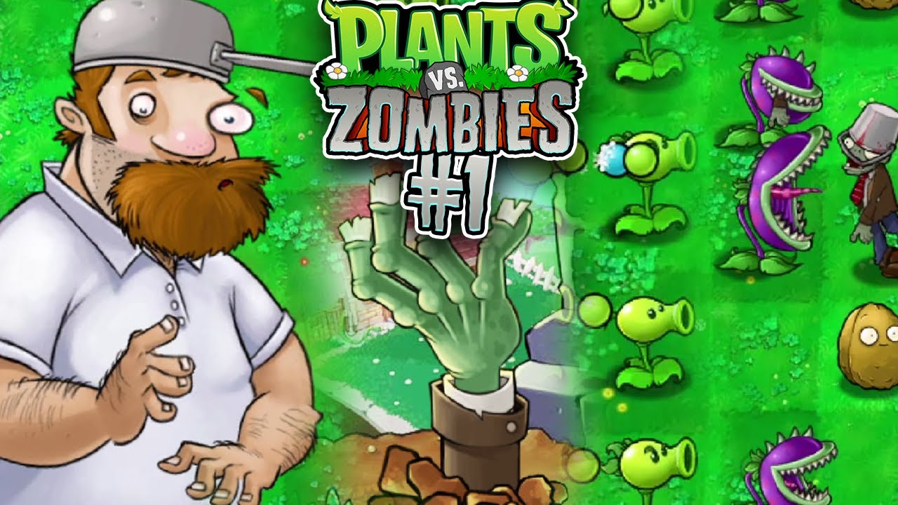 COMIENZA NUESTRA BATALLA | Plants vs. Zombies #1 | Gameplay Español ...