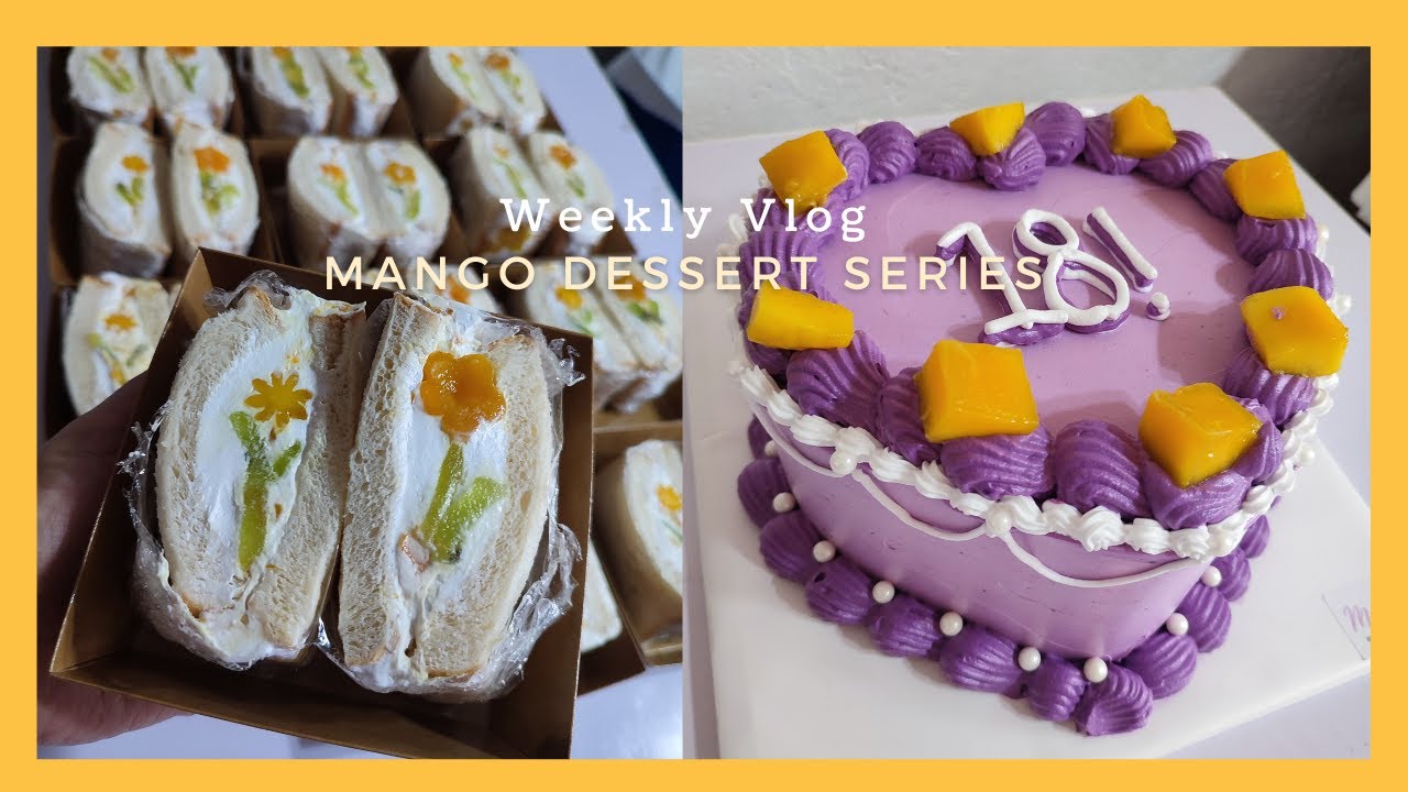 Mango Series Sweets / The Making Process - YouTube
