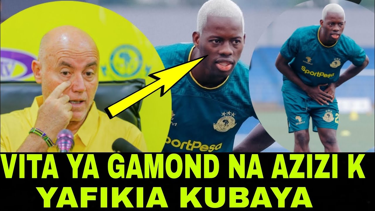 VITA YA KOCHA WA YANGA GAMOND NA AZIZI K YAIBUA SULA MPYA AMETISHIA ...