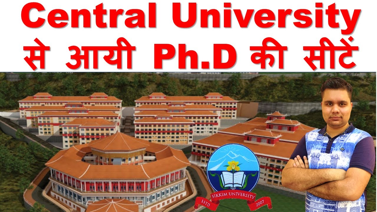 Ph.D Admission 2020 | Sikkim University | Central University | Amandeep ...