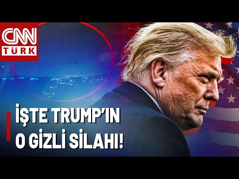 Bu Silah Sağır Ediyor! Trump Çok Gizli Silahı İlk Kez Duyurdu: \