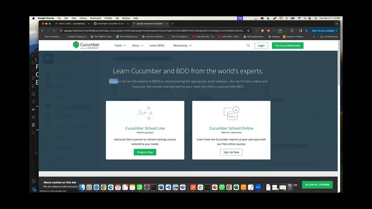Day 12: Continue with Playwright and Introducing BDD Cucumber with ...