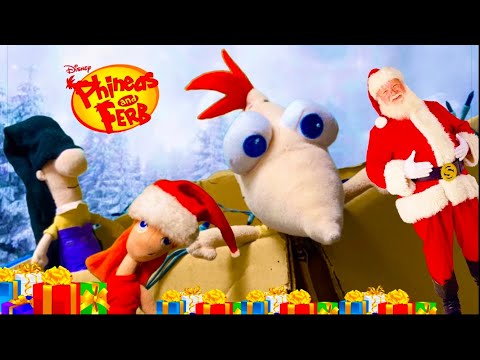 PHINEAS AND FERB SANTA CAR - YouTube