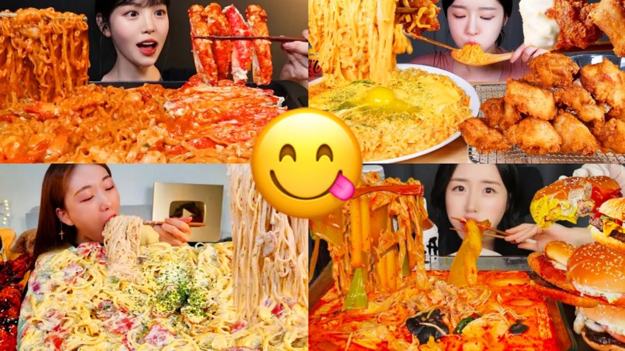 FOOD COMPILATION || BIG BITES MUKBANG 💯 EATING SHOW * SATISFYING SOUND ...