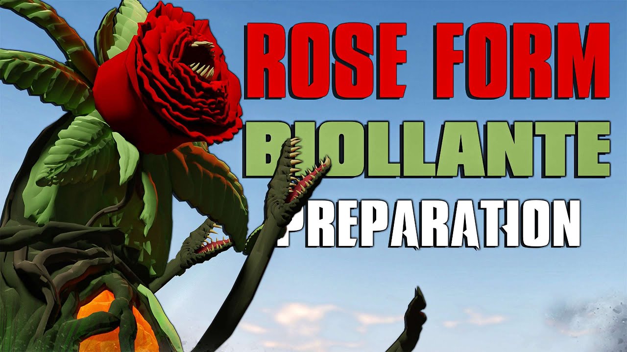 How to prepare Rose Form Biollante ? - Kaiju Universe - YouTube