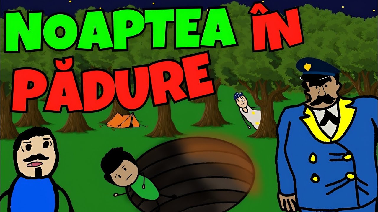 Noaptea in padure | Am cazut in capcana #povesti #aventura - YouTube