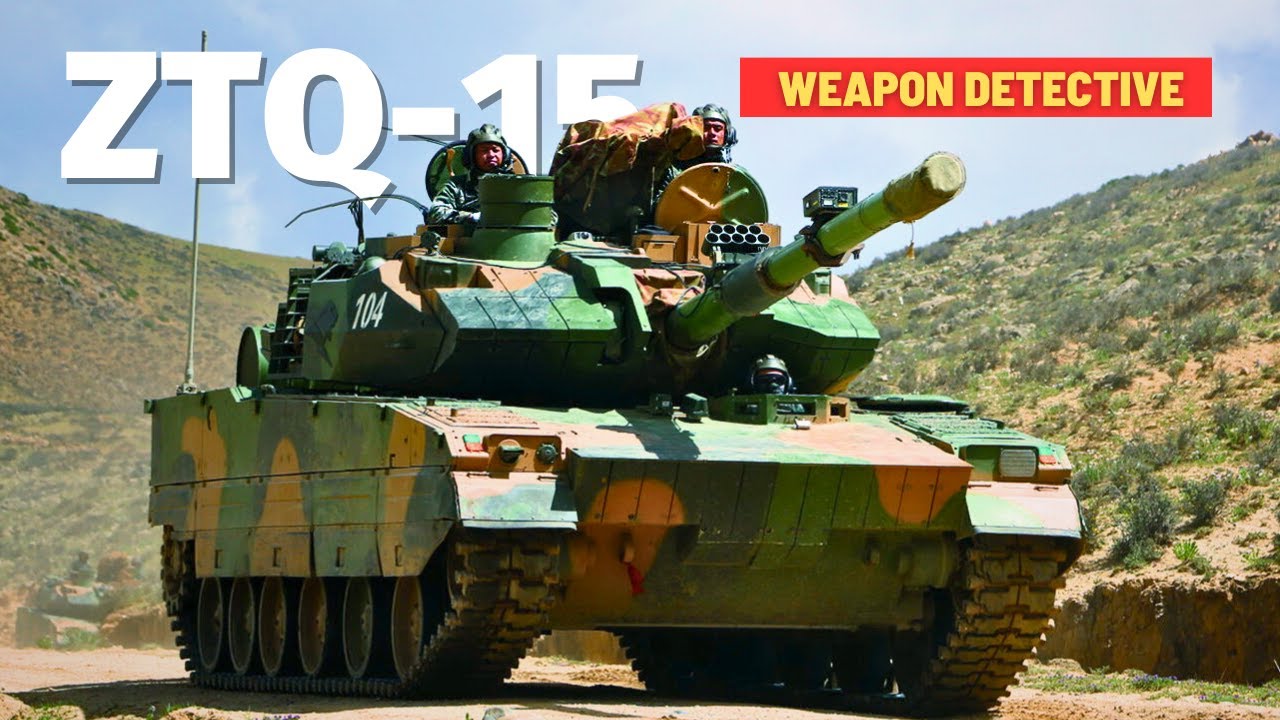 ZTQ-15 light tank | The Chinese armour for the Himalayas - YouTube