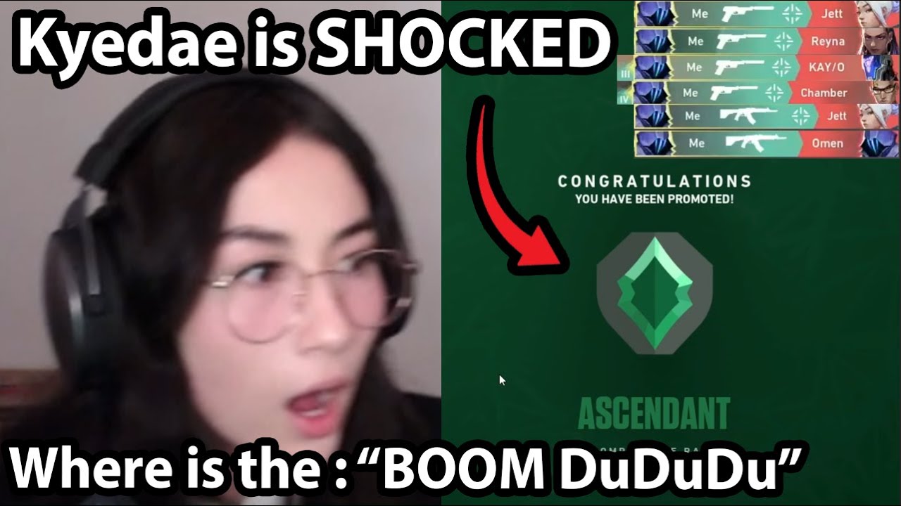 This is how Kyedae RANKED UP to ASCENDANT - YouTube