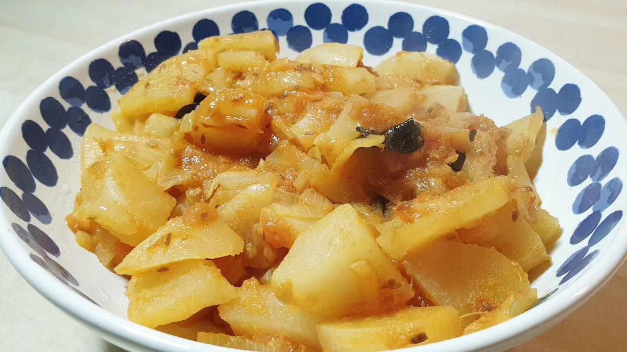 Turnip Curry/ Shaljam Curry/ Masala Shaljam Curry/ Tunip Ki Sabzi ...