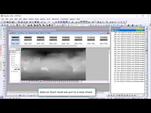 Import 4D NetCDF data into OriginPro - YouTube