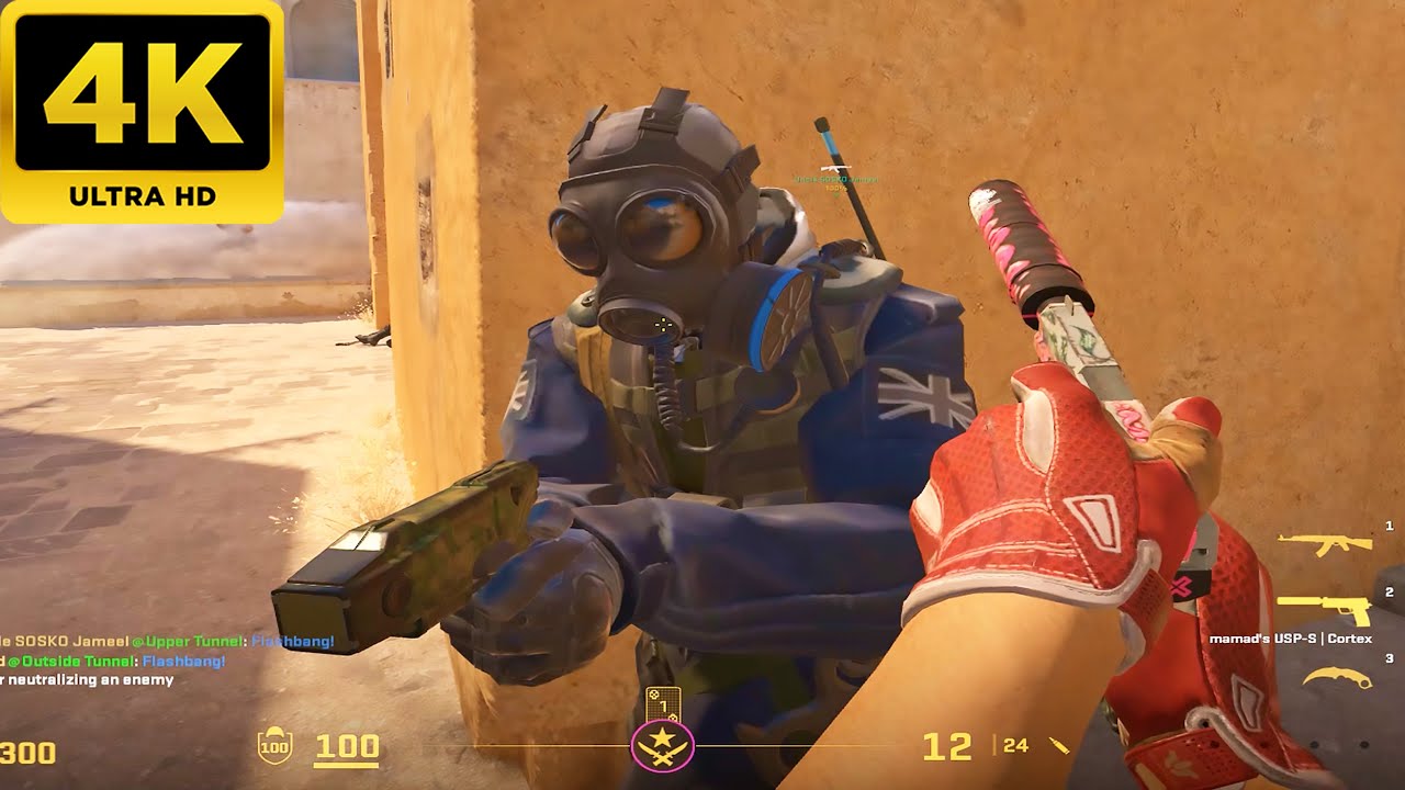 Counter Strike 2 - Dust 2 - Full Gameplay - YouTube