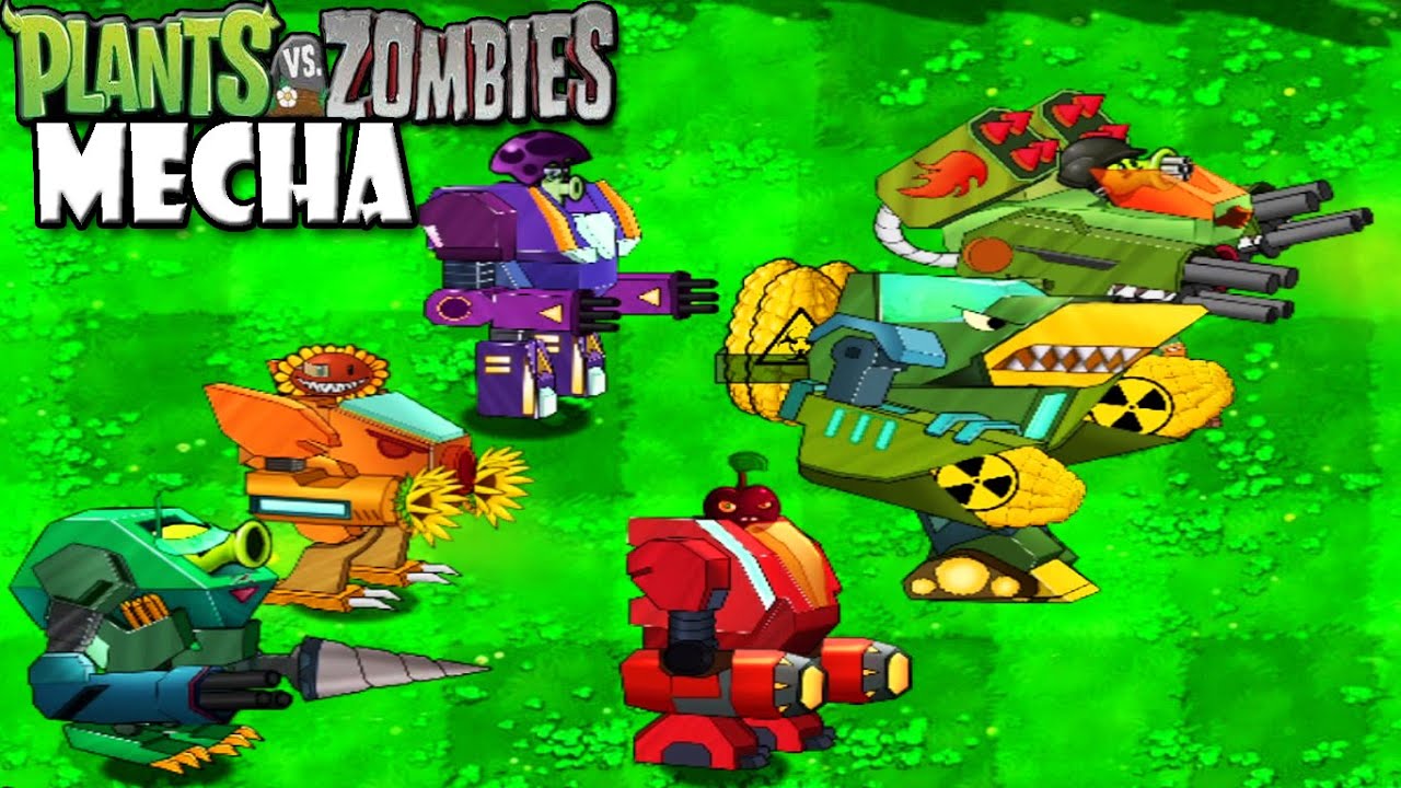 Plants Vs Zombies MECHA Version l Gameplay & Link Download - YouTube