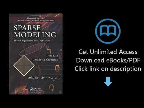Sparse Modeling: Theory, Algorithms, and Applications (Chapman & Hall/Crc Machine Learning ...