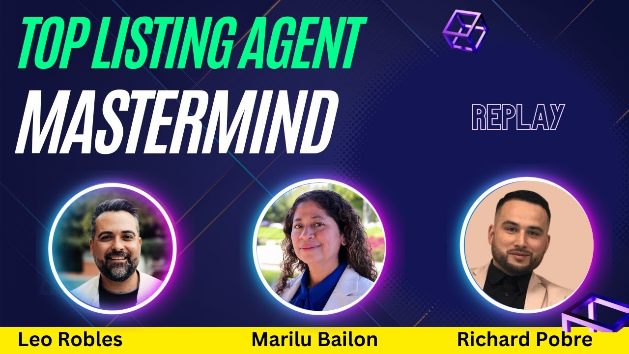 Top Listing Agent Mastermind - YouTube