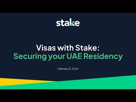 Unlock your potential in the UAE with Stake: Securing your UAE ...