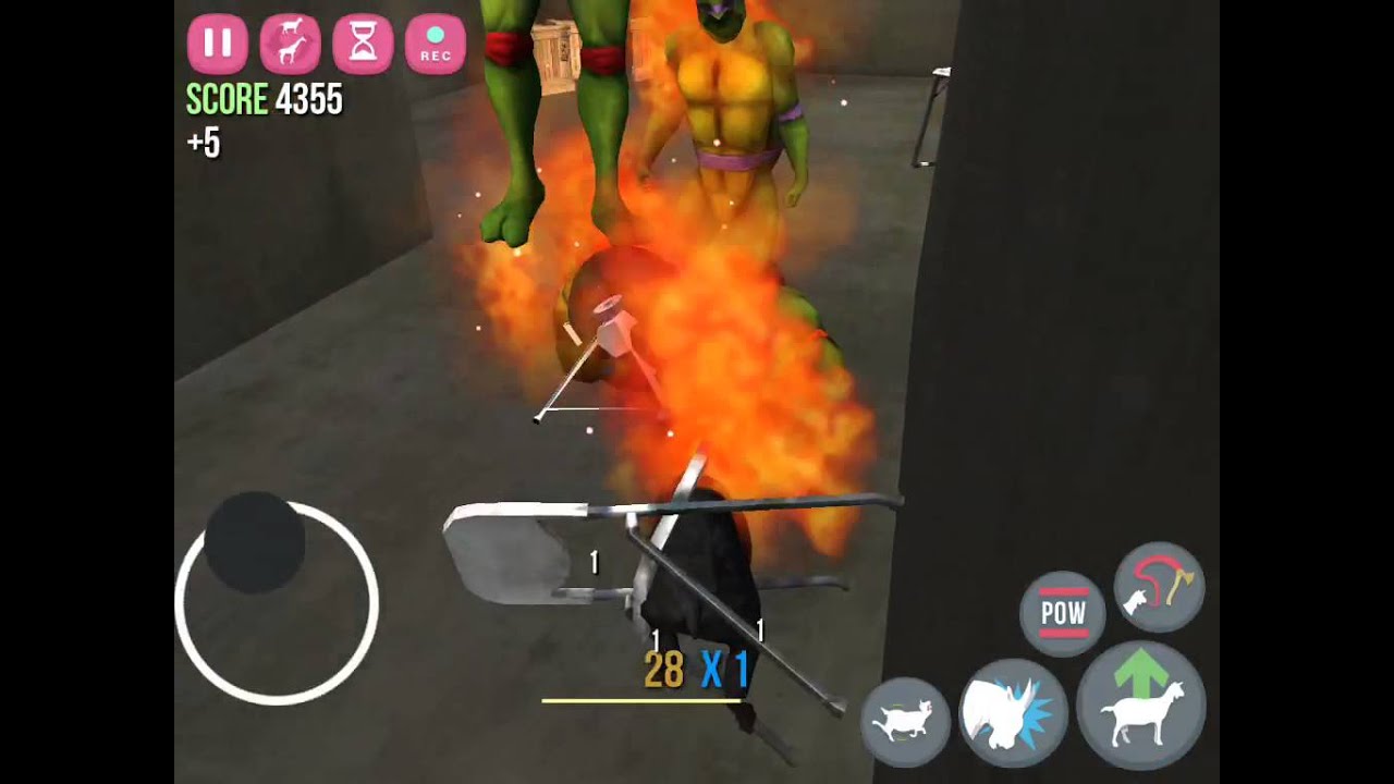 [Goat Simulator] Hitchiker Goat and Space Goat + Zipline + TMNT + Epic ...