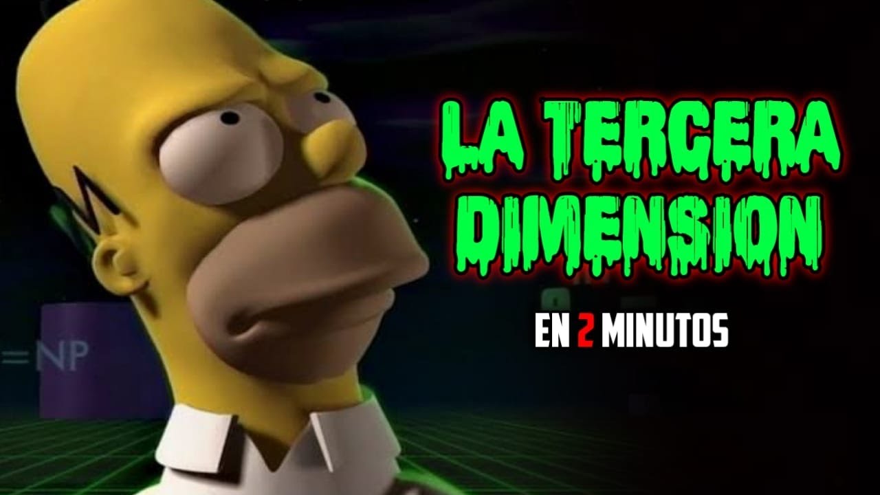 La Tercera Dimension - Los Simpson - YouTube
