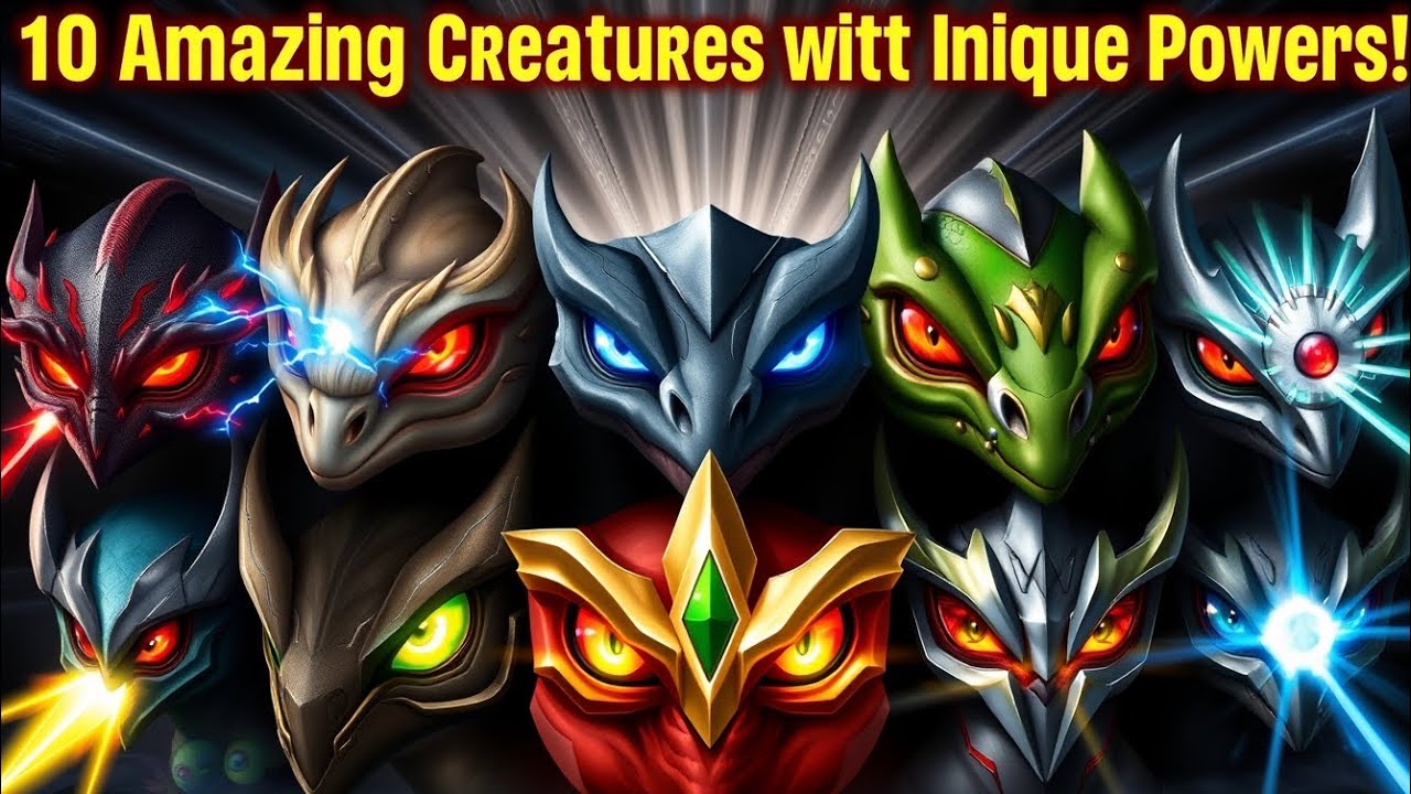 🐞10 unique power wale jee ।। 🦀 इन अद्भुत जीवों के पास है superpowers ...