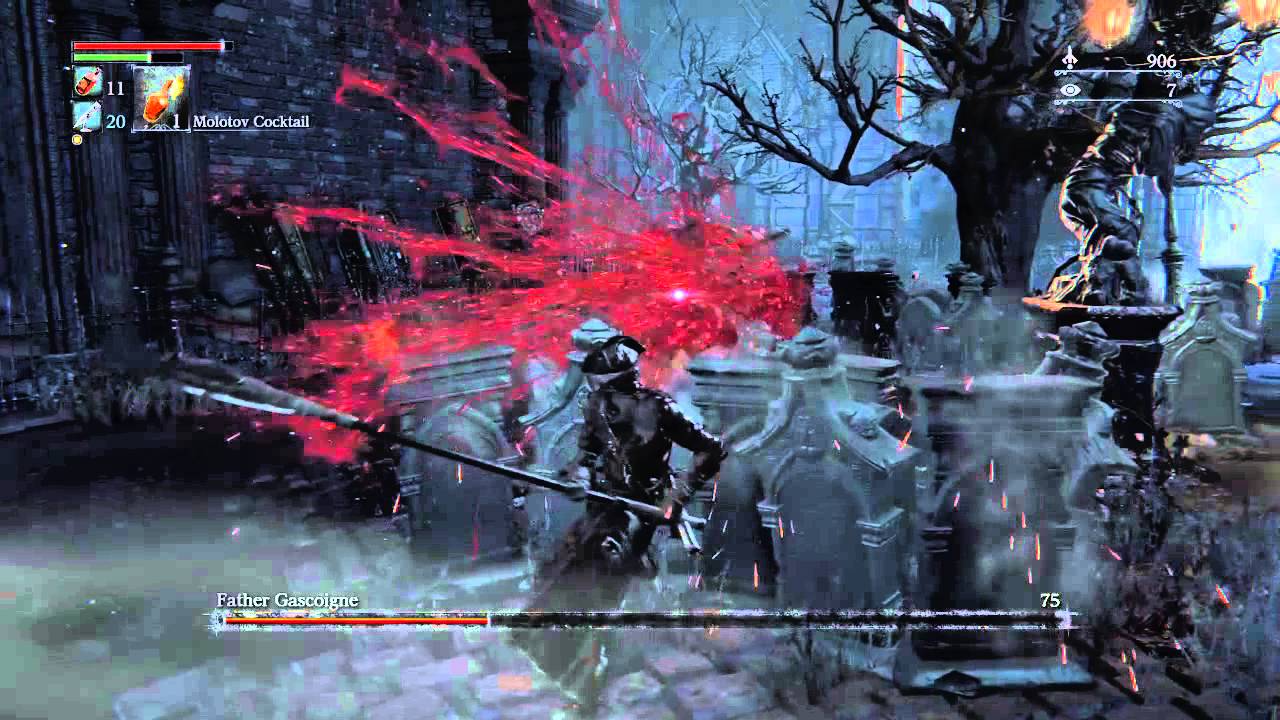 Bloodborne 2nd boss fight - YouTube