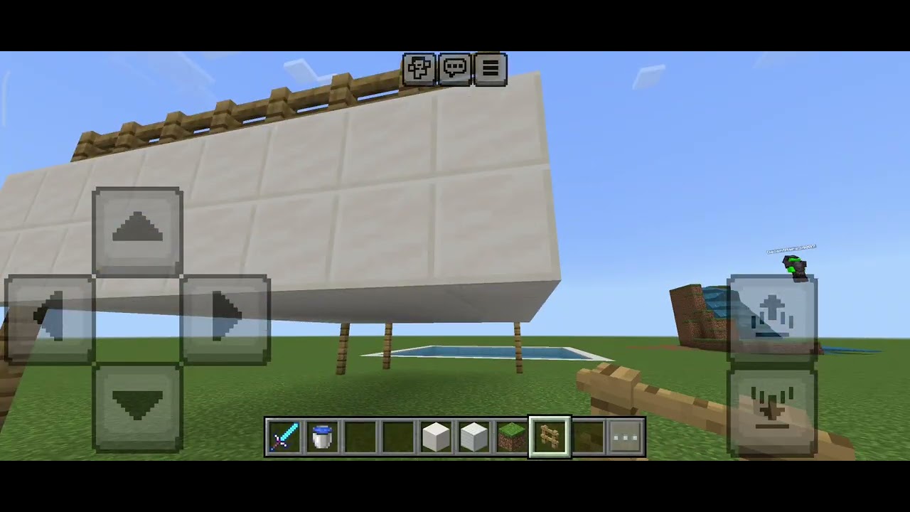 Water Slide Build Battle In Minecraft (PART 1) - YouTube