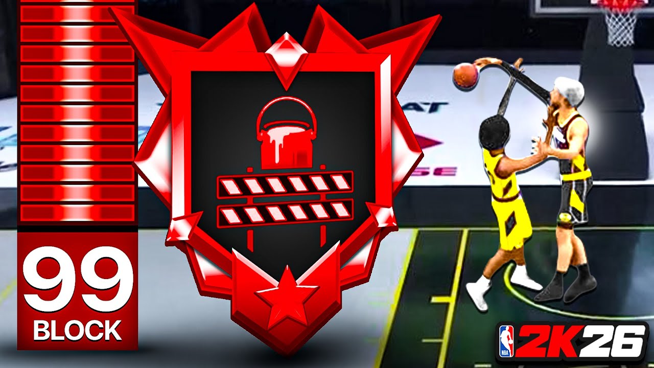 THIS 99 BLOCK LOCKDOWN BUILD IS TERRORIZING NBA 2K26! - YouTube