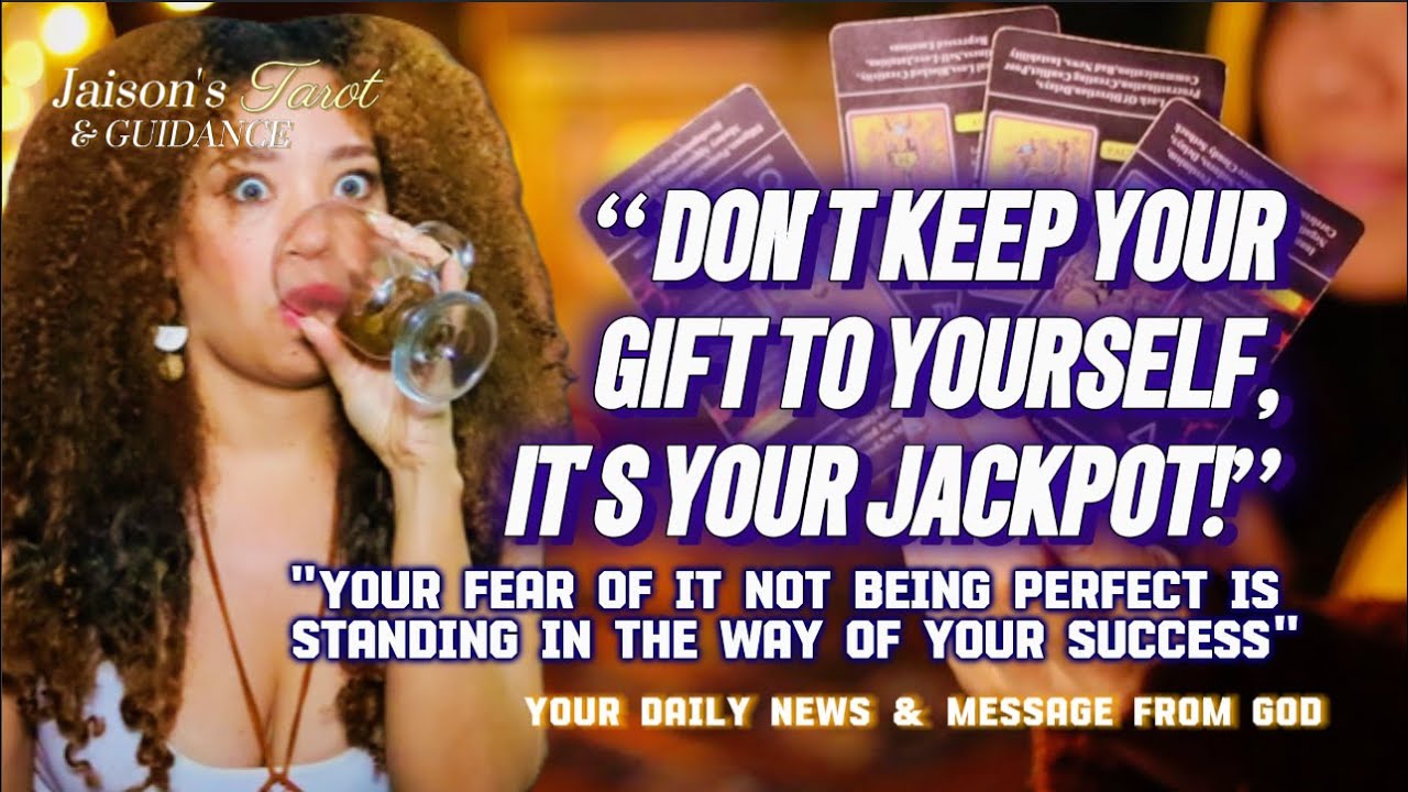 DON'T KEEP YOUR GIFT TO YOURSELF, IT'S YOUR JACKPOT! YOUR FEAR IS ...