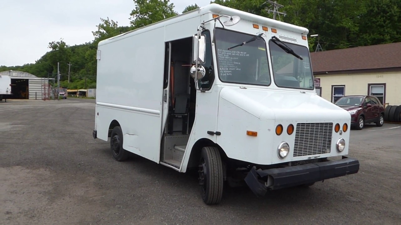 2002 Freightliner MT45 Single Axle Step Van - TRO 0618187 - YouTube