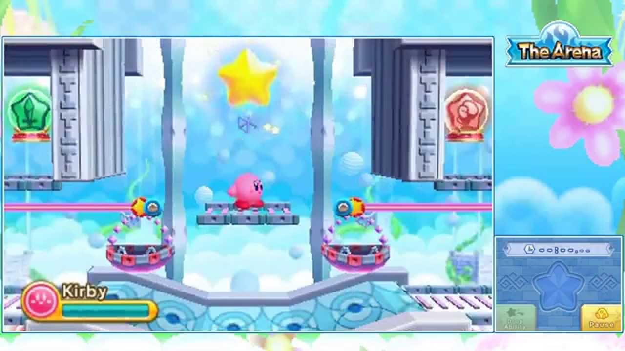 Kirby: Triple Deluxe *The Arena* No Abilities / Guarding / Healing ...
