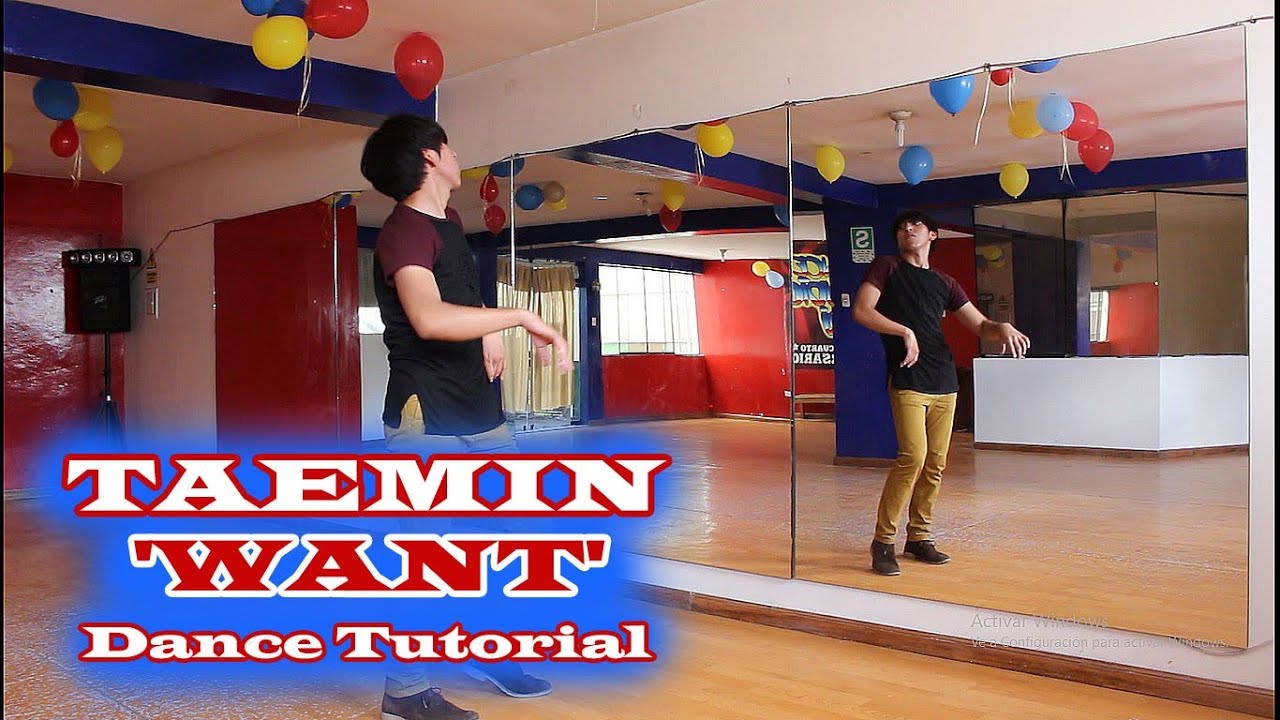 TAEMIN - 'WANT' / Dance Tutorial - YouTube
